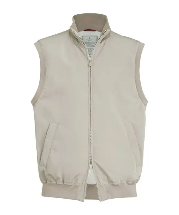 Brunello Cucinelli Bonded Padded Vest