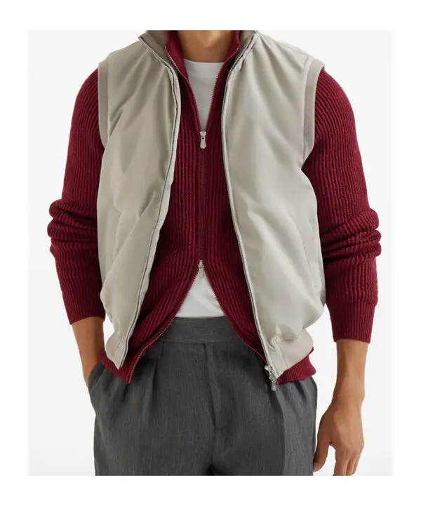 Brunello Cucinelli Bonded Padded Vest