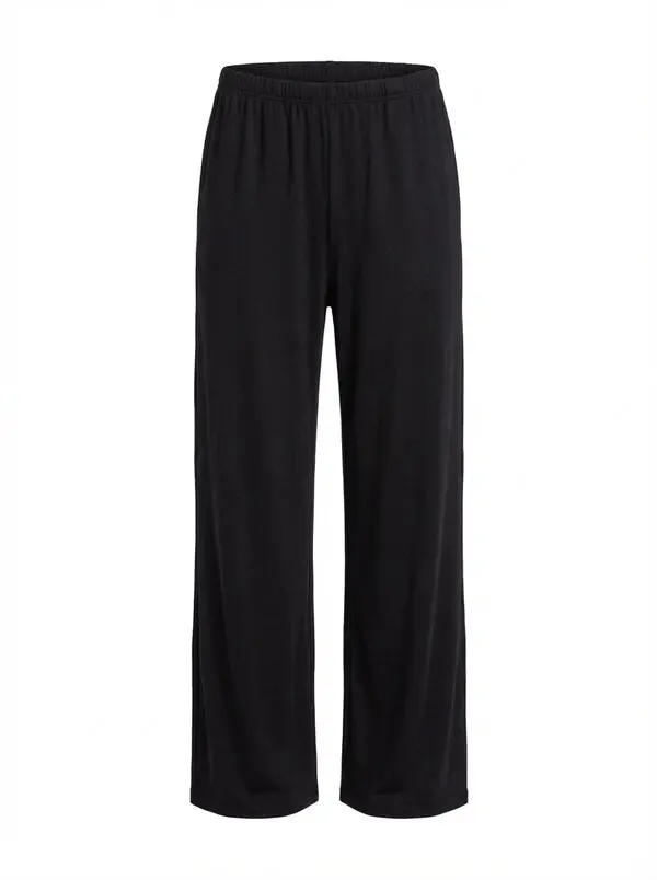 Gucci Light Silk Jersey Sportswear Pants With Drawstring Waistband - Black