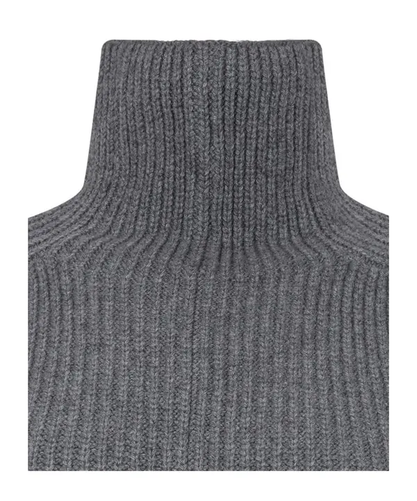 Magda Butrym High Neck Knitted Dress