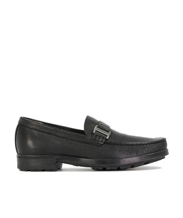 Bally Metal Buckle Loafer
