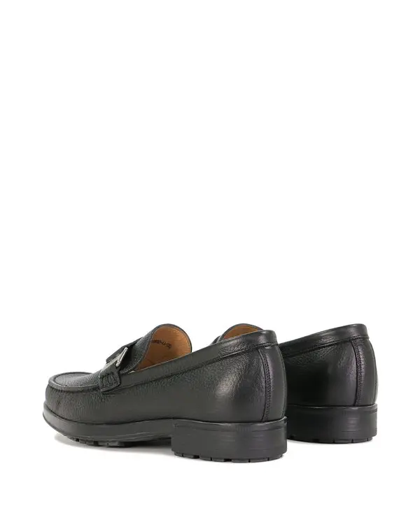 Bally Metal Buckle Loafer