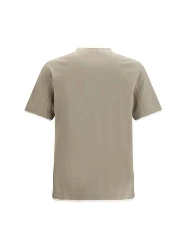 Brunello Cucinelli Layered-effect Crewneck T-shirt