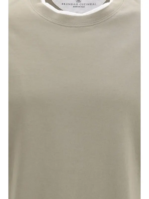 Brunello Cucinelli Layered-effect Crewneck T-shirt