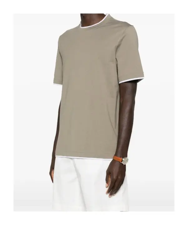 Brunello Cucinelli Layered-effect Crewneck T-shirt