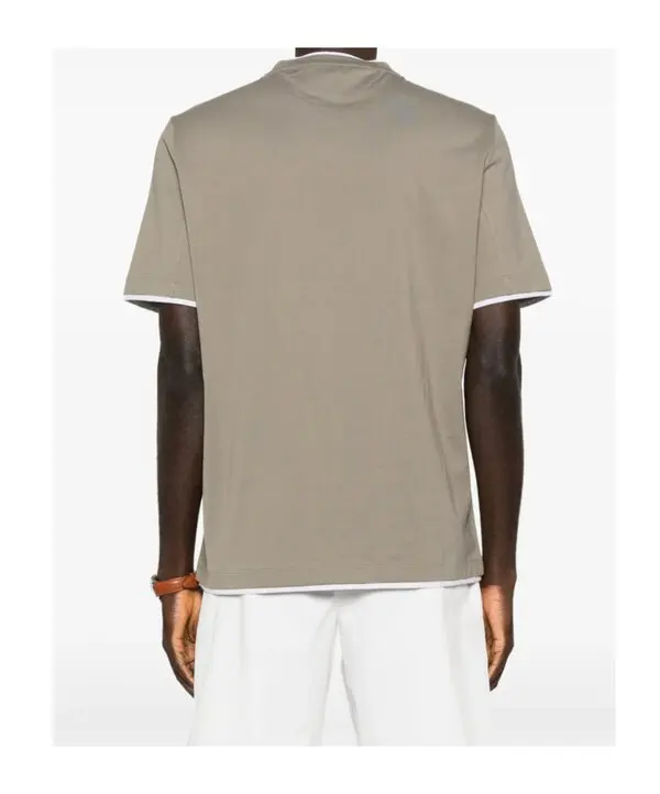Brunello Cucinelli Layered-effect Crewneck T-shirt