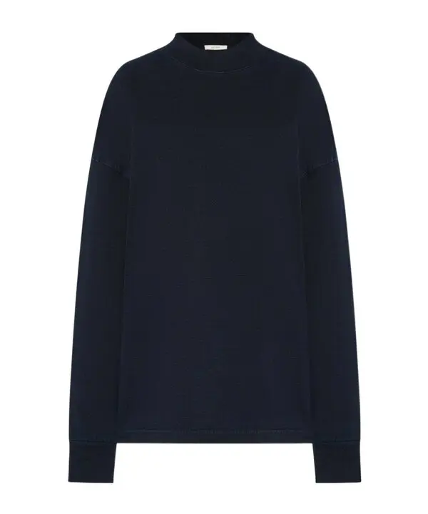 THE ROW Raveena Pure Cotton T-shirt - Indigo