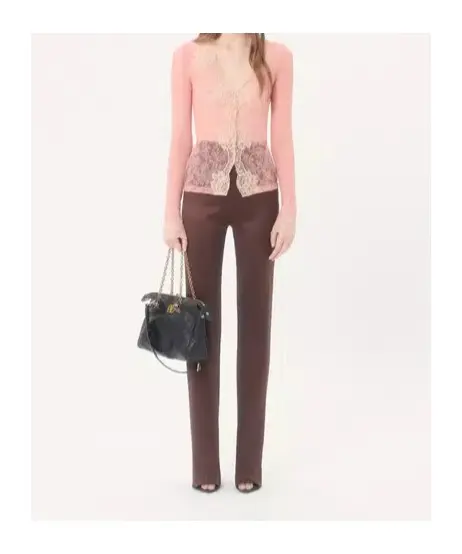 Valentino Garavani Stretch Lace Cardigan - Pink