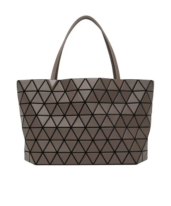 Issey Miyake Bateau Matte Zipper Shoulder Bag - Brown