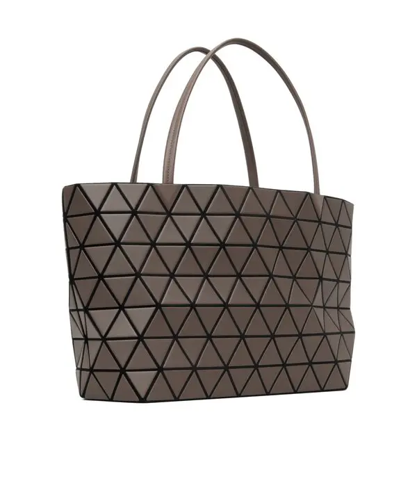 Issey Miyake Bateau Matte Zipper Shoulder Bag - Brown