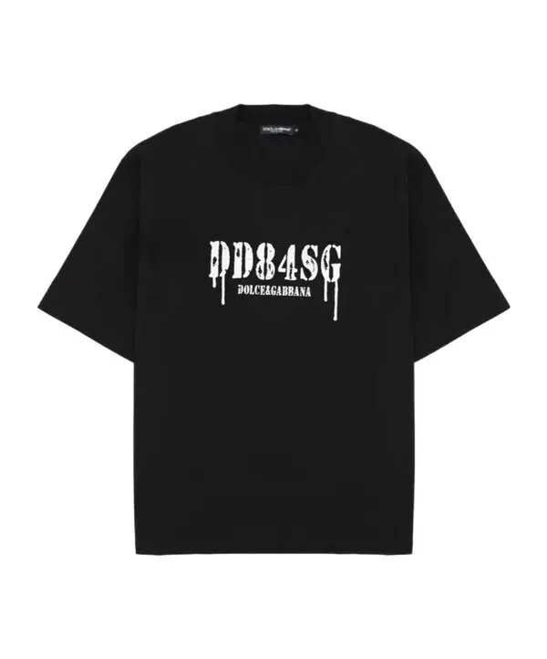Dolce & Gabbana Dolce Gabbana Logo Printed Crewneck T-shirt