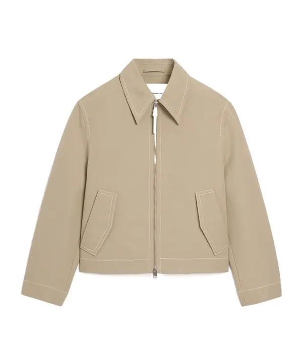 Ami Zipped Jacket - Taupe