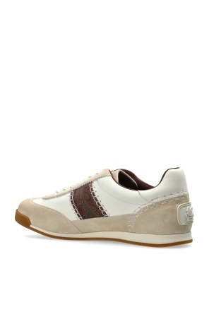 Etro Panelled Lace-up Sneakers - Off-white