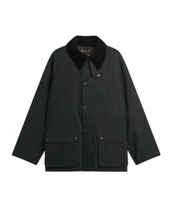Barbour Corduroy Collar Jacket - Black