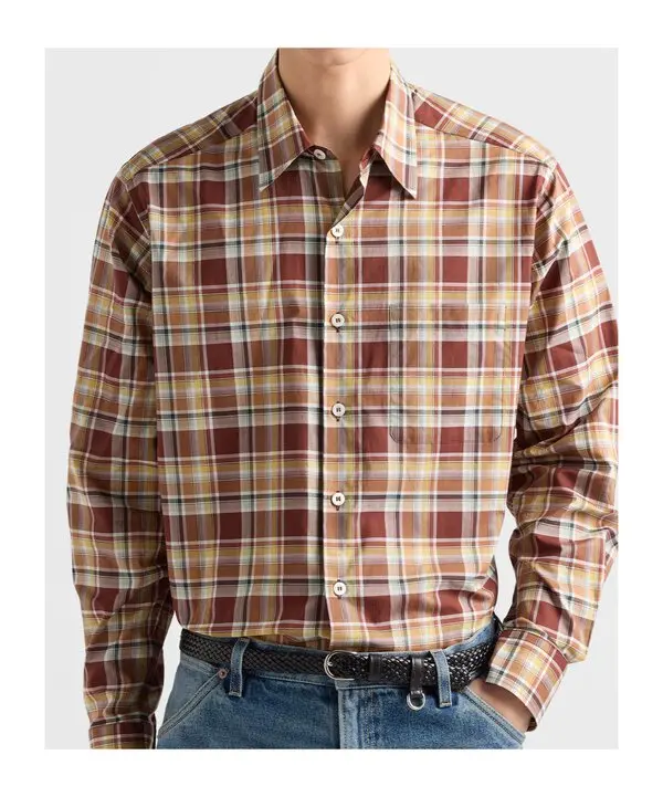 Prada Checked Cotton Shirt