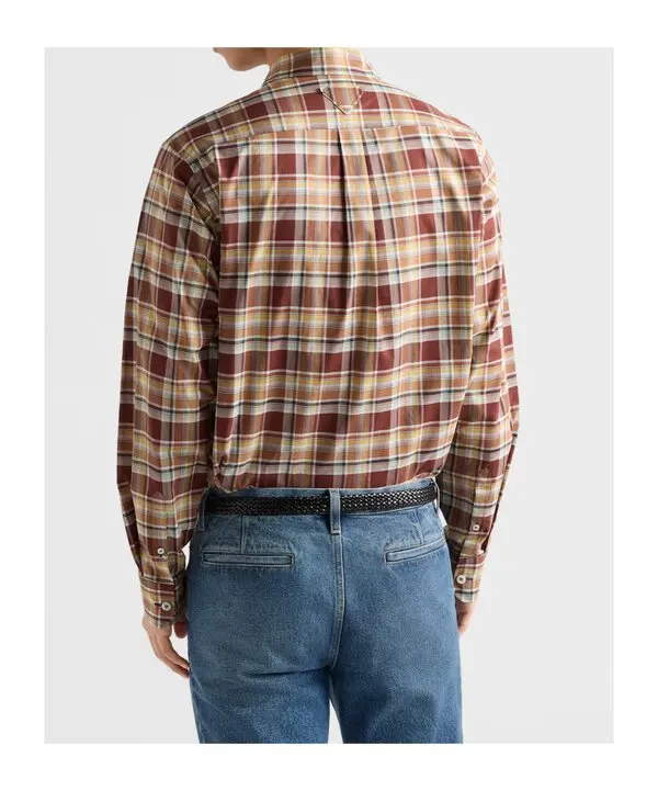 Prada Checked Cotton Shirt
