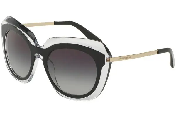 Dolce & Gabbana Cat Eye Logo Sunglasses