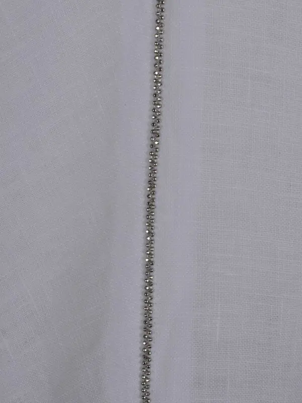 Peserico Embellished V-neck Maxi Dress