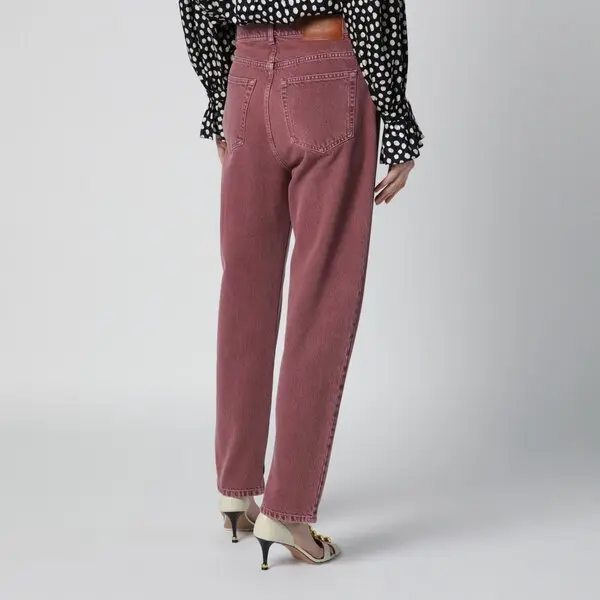 Chloé High-rise Straight Leg Jeans