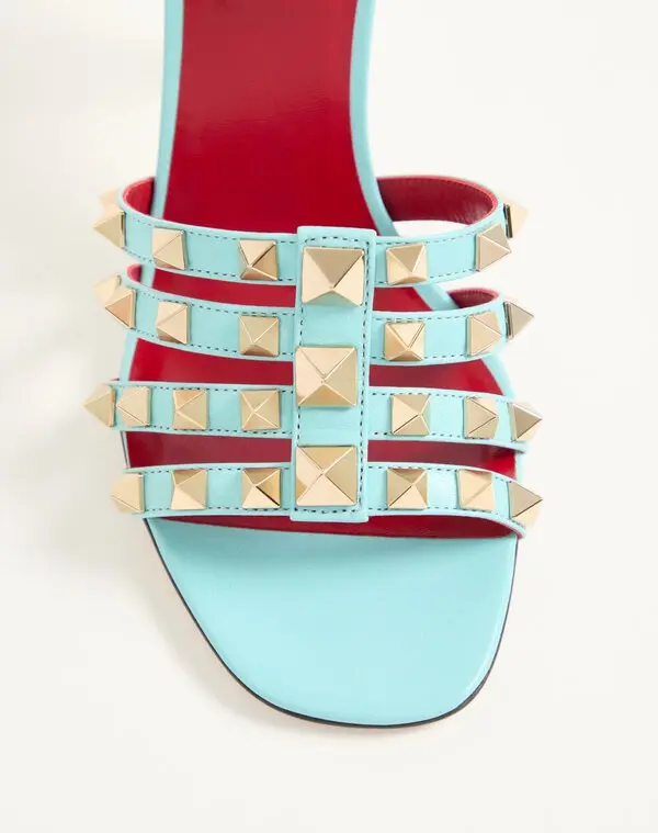 Valentino Garavani Rockstud Kidskin Stiletto Sandals