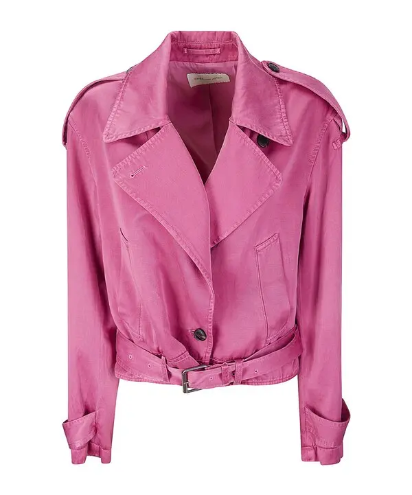 Dries Van Noten Overdyed Biker Jacket