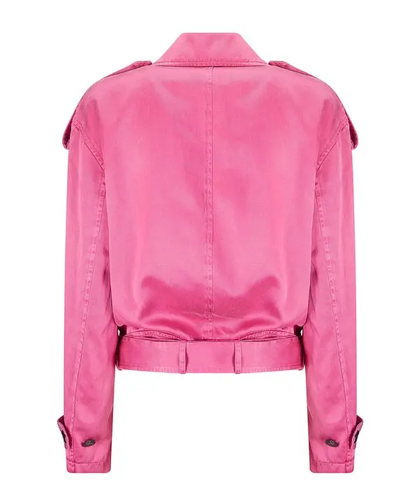 Dries Van Noten Overdyed Biker Jacket
