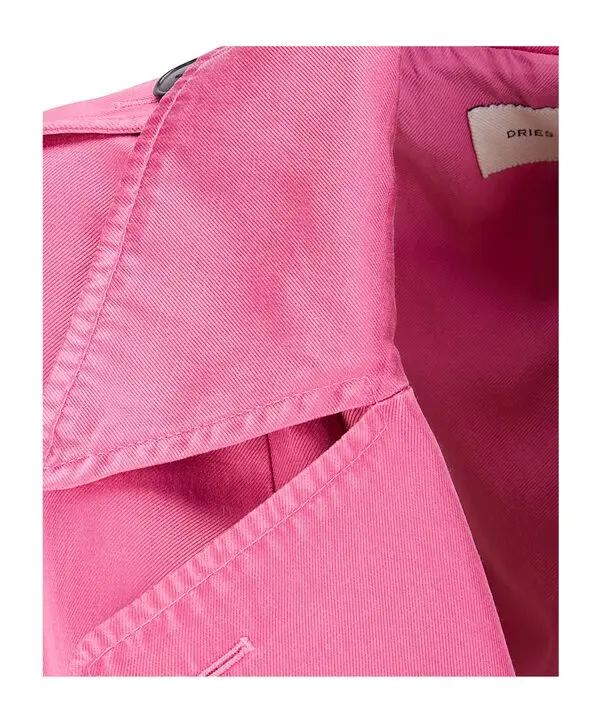 Dries Van Noten Overdyed Biker Jacket