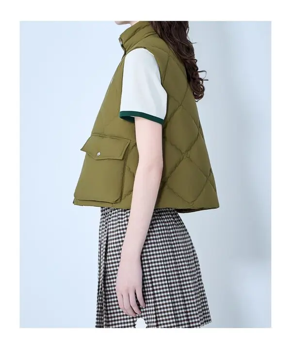 Moncler Biois Down Vest - Green