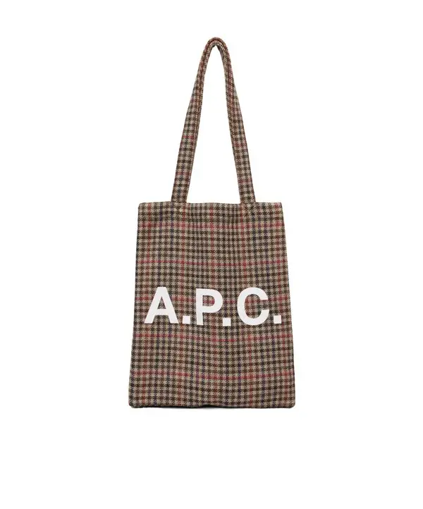 A.p.c. Lou Tote Bag - Brown