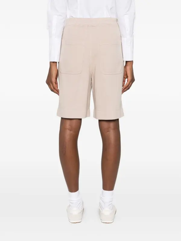 Brunello Cucinelli Elastic Waistband Shorts - Nude