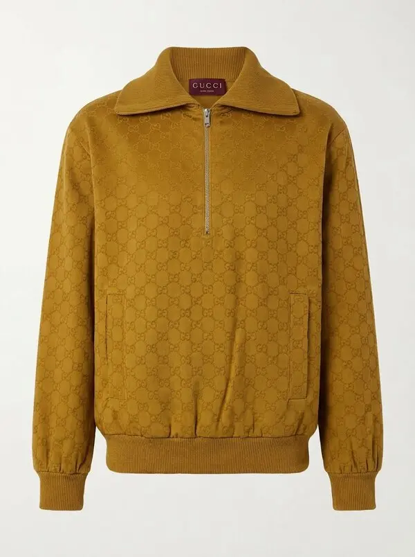 Gucci Gg Jacquard Jumper - Beige