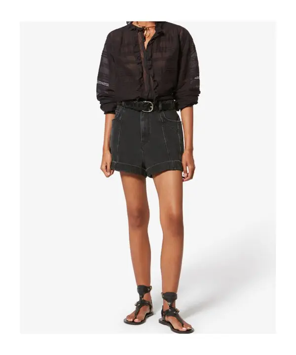 Isabel Marant Étoile Peline Long-sleeved Lace Blouse