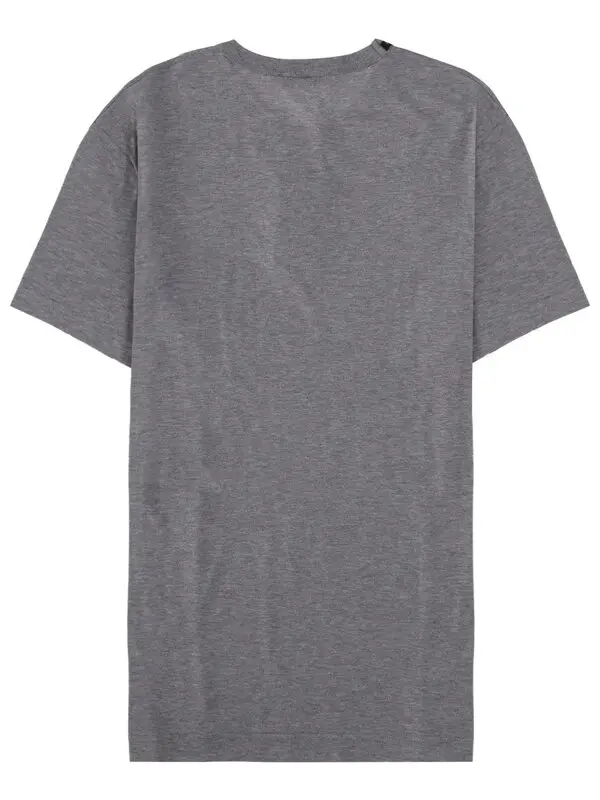 Dolce & Gabbana Dolce Gabbana Heraldic Patch Short-sleeved T-shirt - Gray