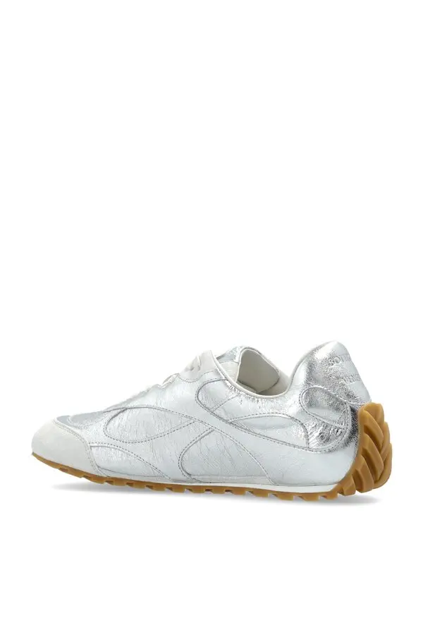 Bottega Veneta Orbit Flash Sneakers - Silver