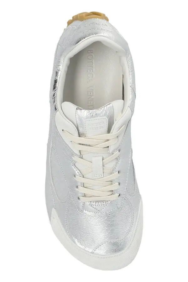 Bottega Veneta Orbit Flash Sneakers - Silver