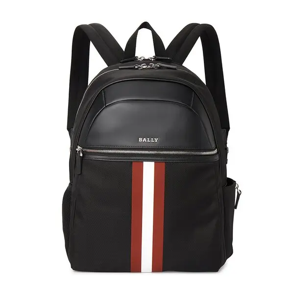 Bally Zippered Backpack - Black