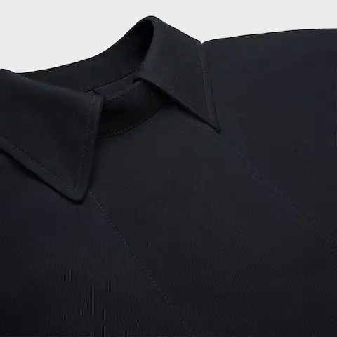 Celine Jacket In Wool And Cotton Gabardine