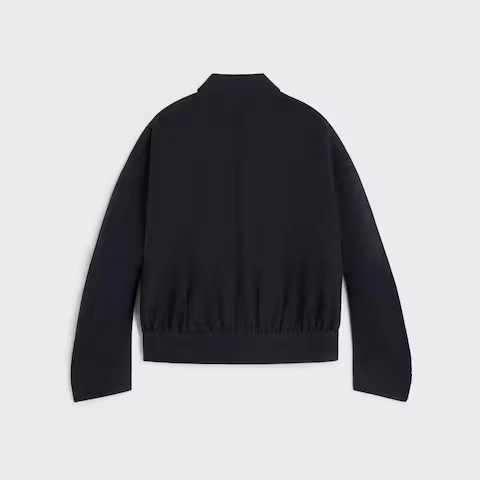 Celine Jacket In Wool And Cotton Gabardine