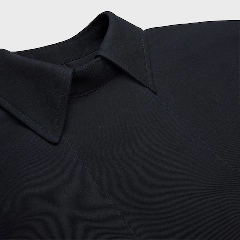 Celine Jacket In Wool And Cotton Gabardine