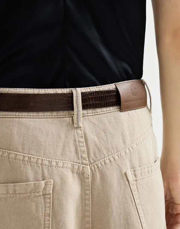Brunello Cucinelli Five-pocket Flared Skirt