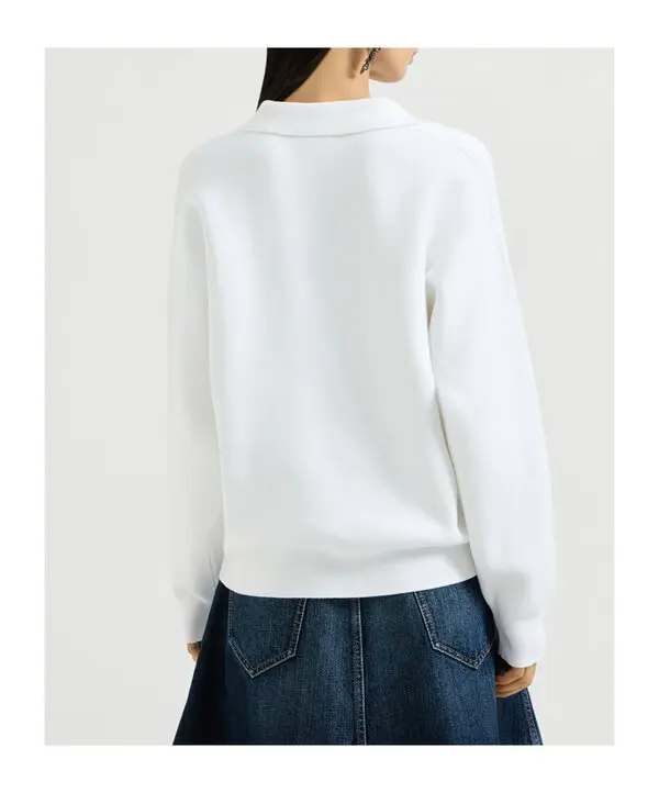 Brunello Cucinelli Polo Collar Sweater
