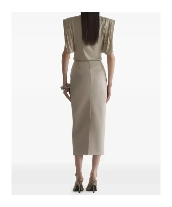 MUGLER High-neck Top