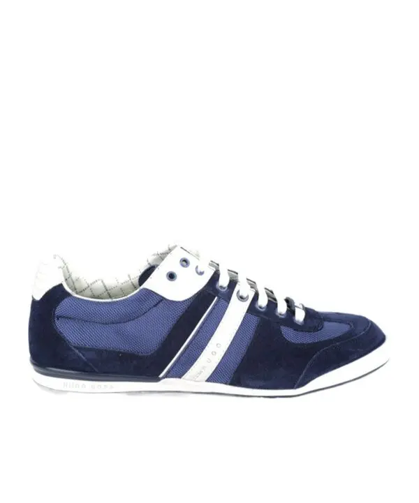 Hugo Boss Round Toe Lace Up Sneakers