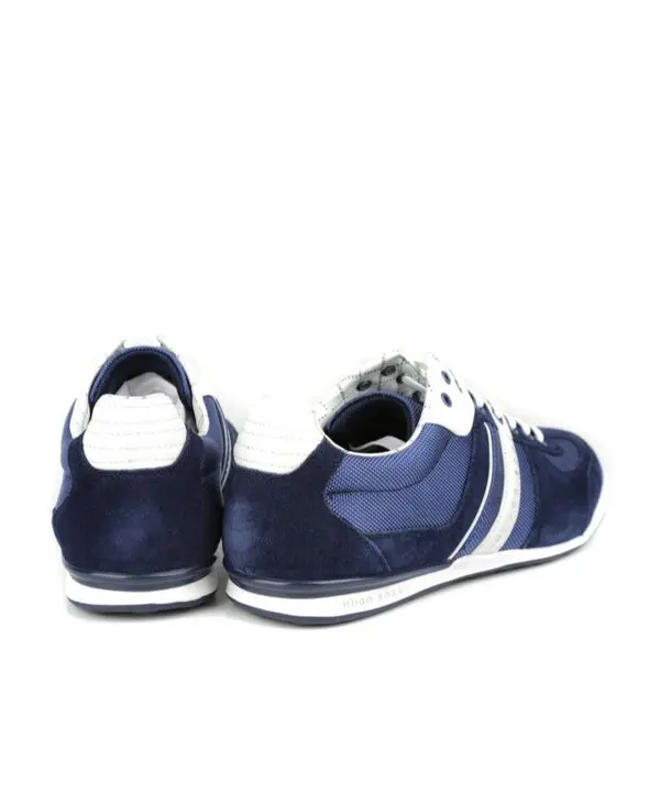 Hugo Boss Round Toe Lace Up Sneakers