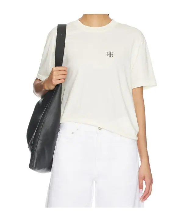 ANINE BING Logo-print T-shirt