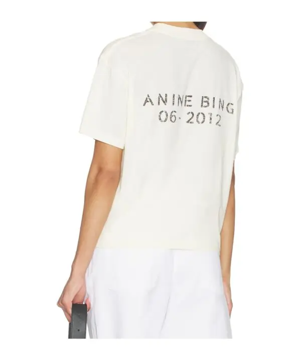 ANINE BING Logo-print T-shirt