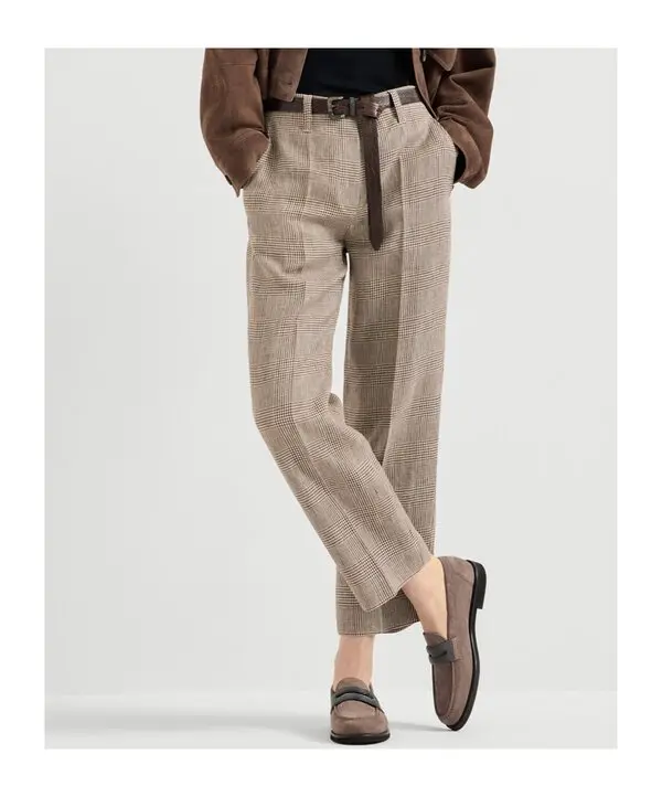 Brunello Cucinelli Precious Clamp Penny Loafers - Brown