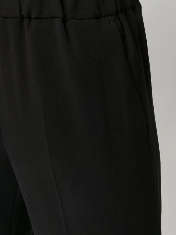 Alberto Biani Flared Crepe Trousers