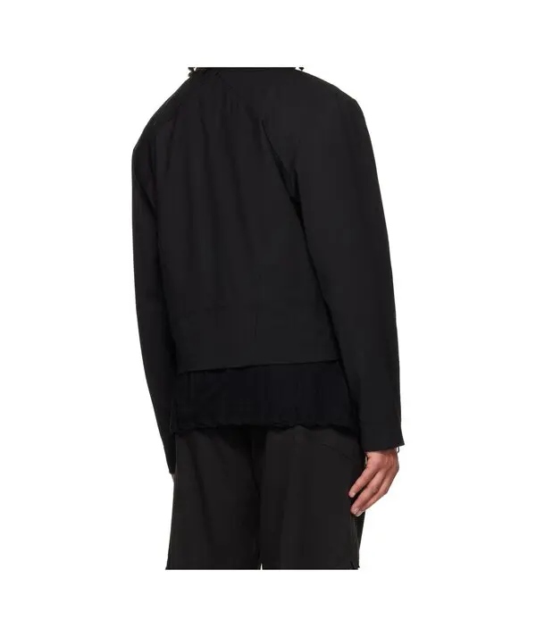 KIKO KOSTADINOV Black Cropped Blouson