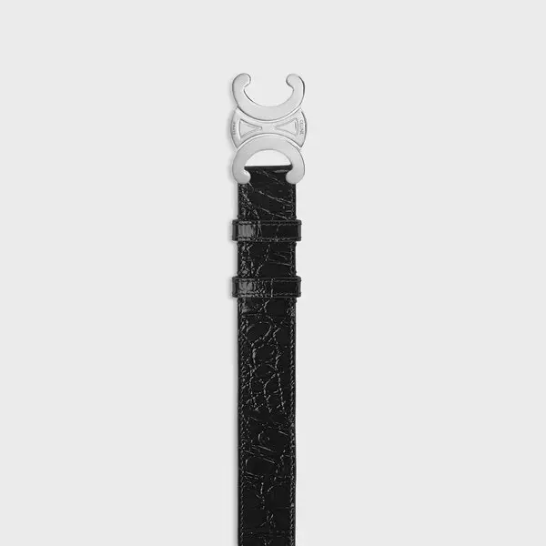 Celine Triomphe Belt 30mm - Black